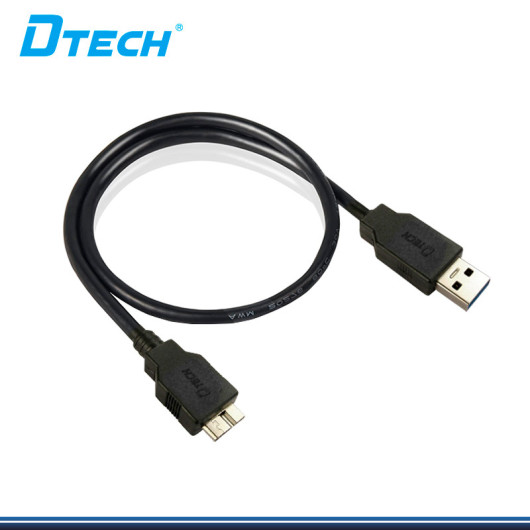 CABLE DTECH PARA DISCO EXTERNO USB 3.0 A MICRO USB TIPO B